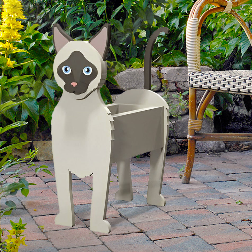 Siamese Cat Planter – Petforhouse.com