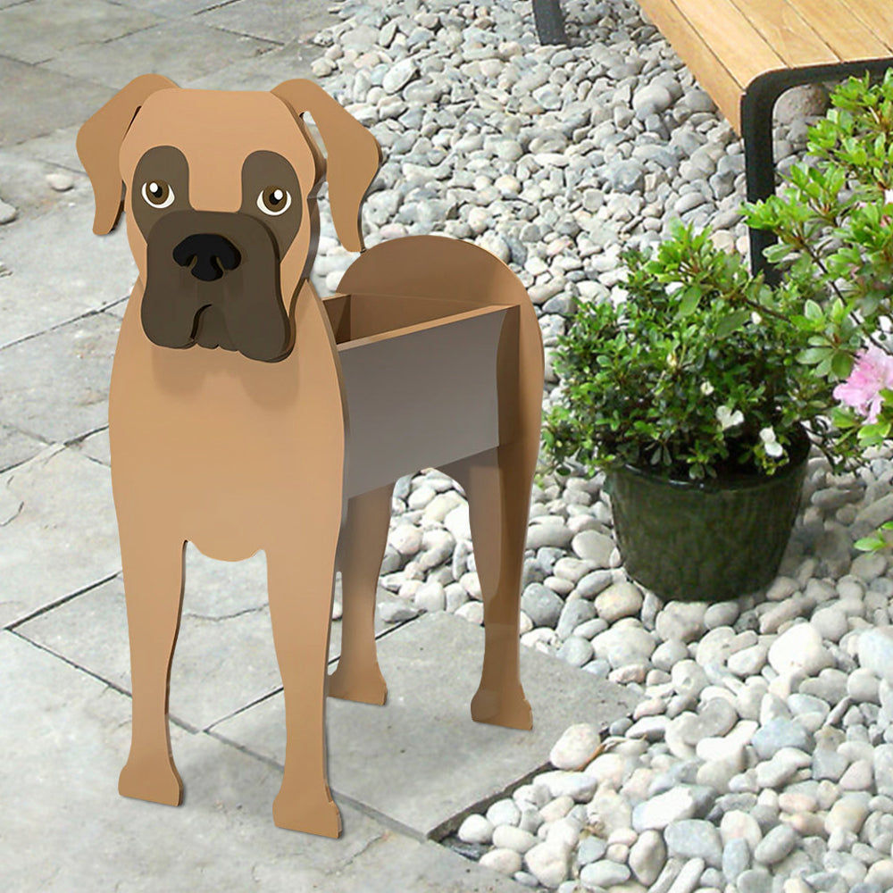 Boxer Dog Planter – Petforhouse.com