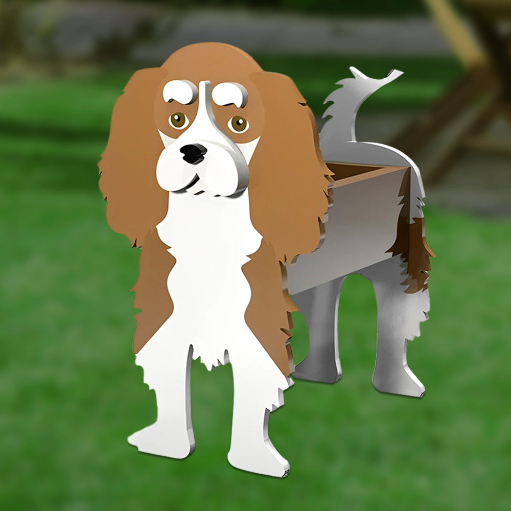 Cavalier Roi Charles Spaniel Planter – Petforhouse.com