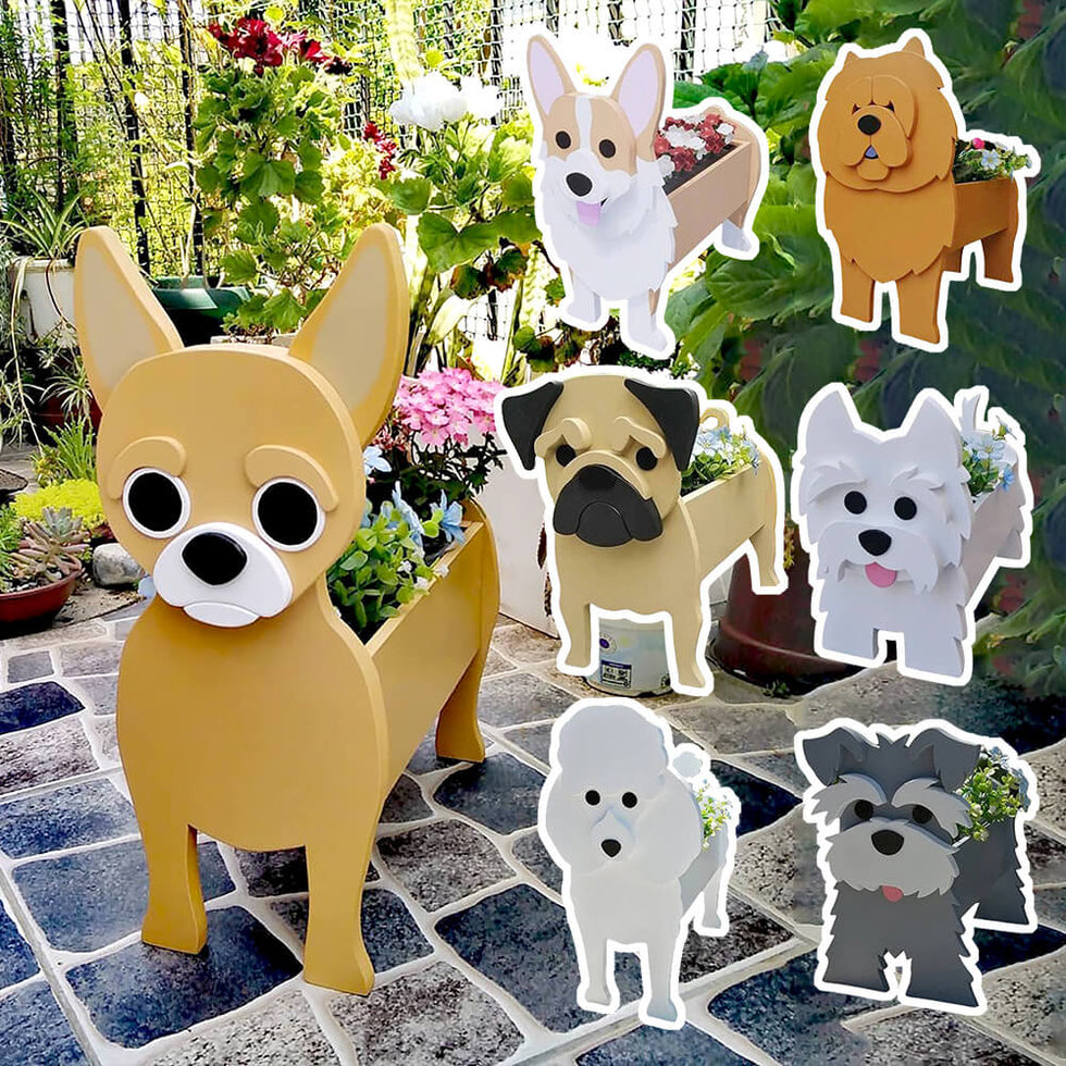 Chocolate Labrador Planter – Petforhouse.com